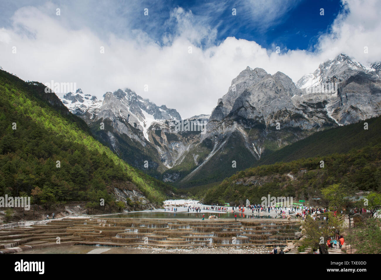 Lijiang scenery, Yunnan Stock Photo - Alamy