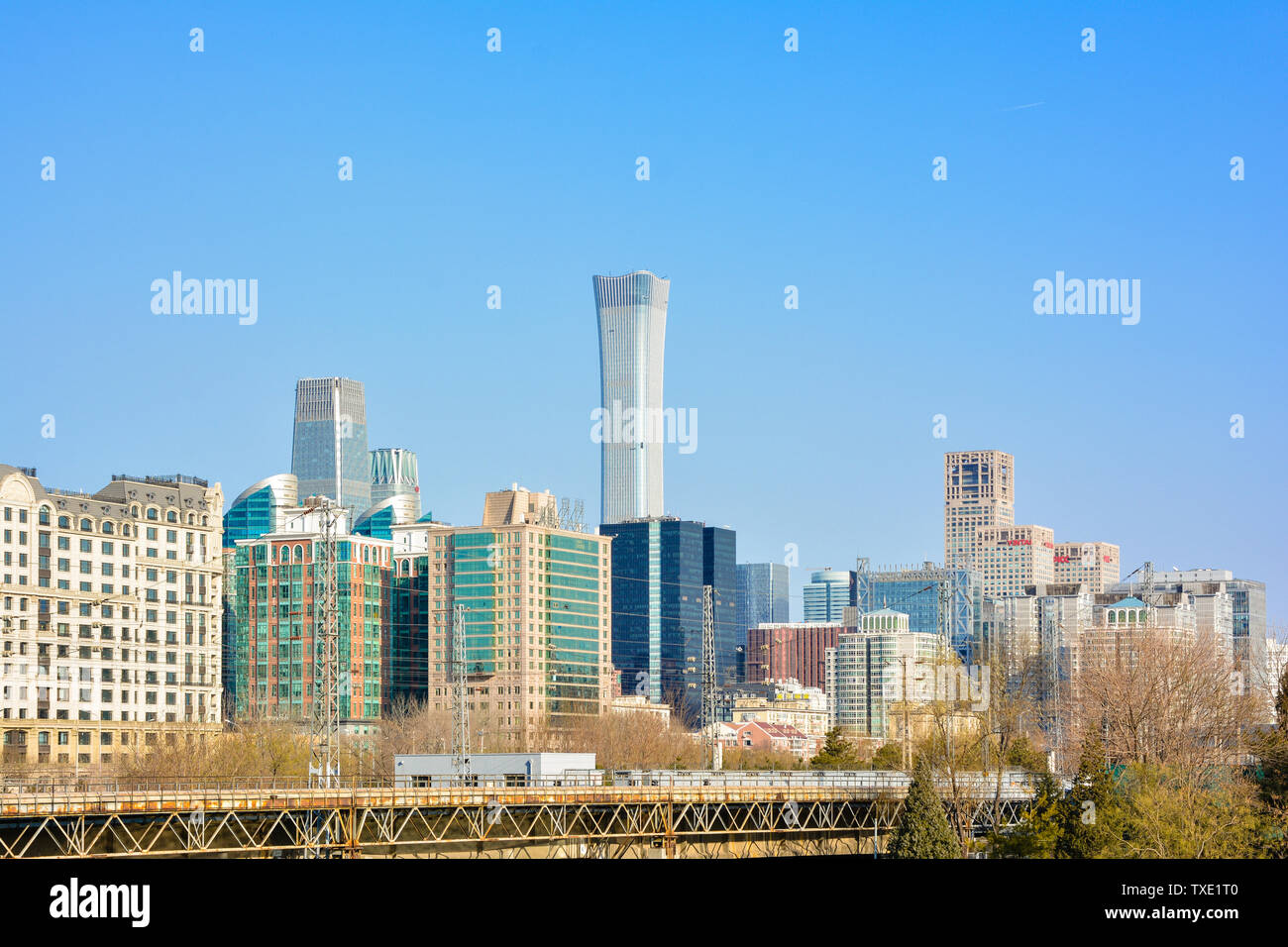 Beijing Second Ring China Zun Railway Stock Photo - Alamy