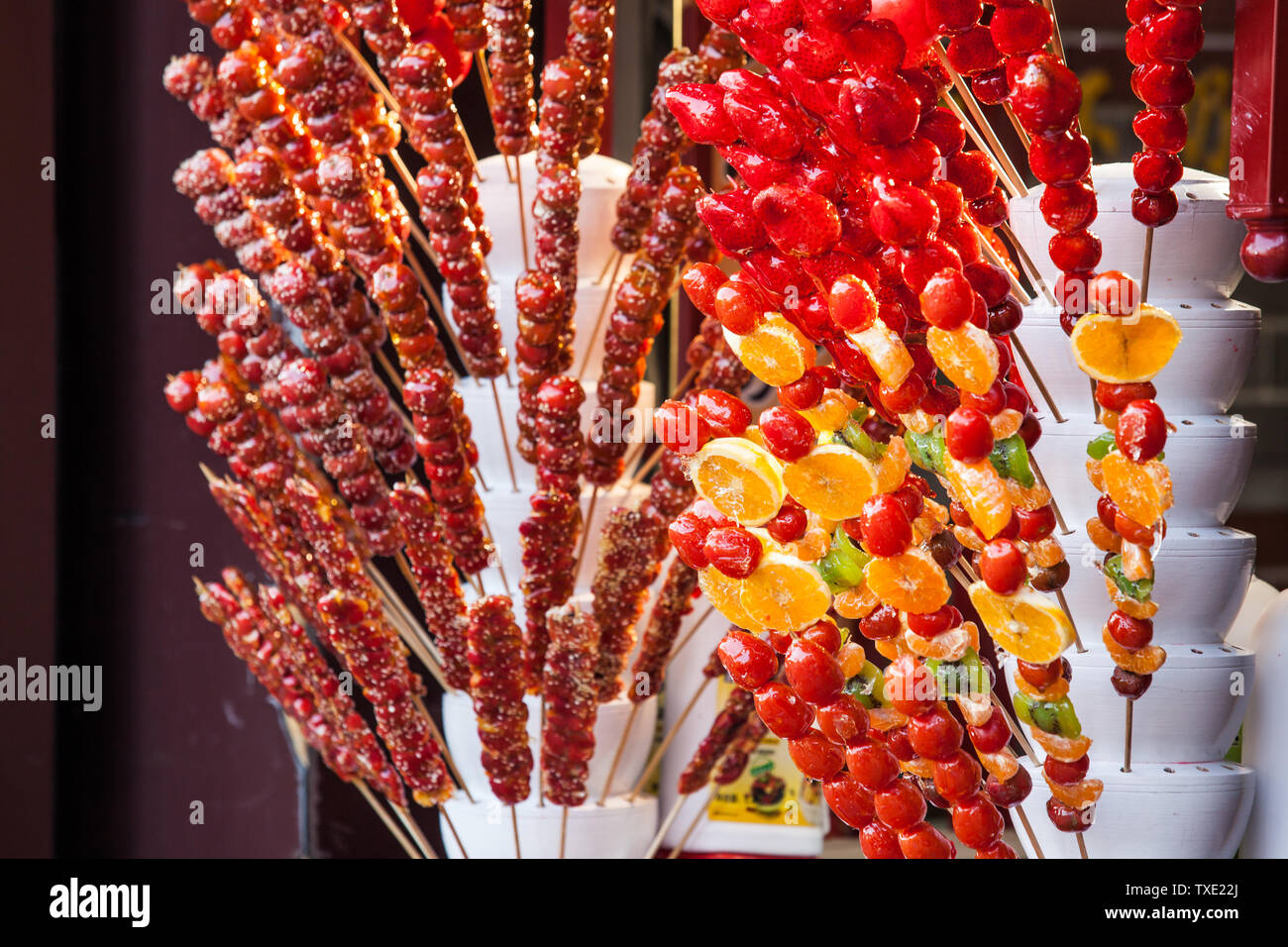 Old beijing ice sugar gourd hi-res stock photography and images - Alamy