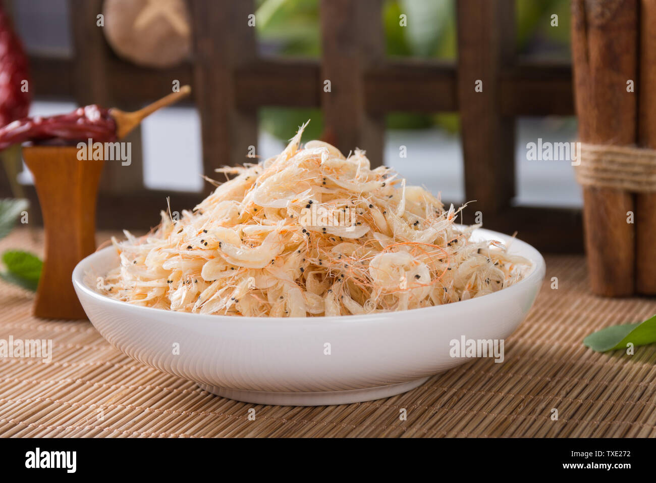 Shrimp skin is a kind of ingredient, mainly made from hairy shrimp ...