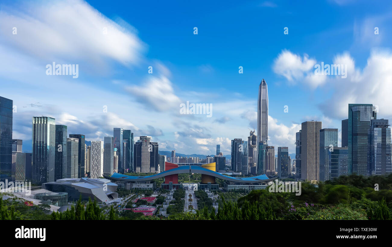 Shenzhen Ping An Building Stock Photo - Alamy