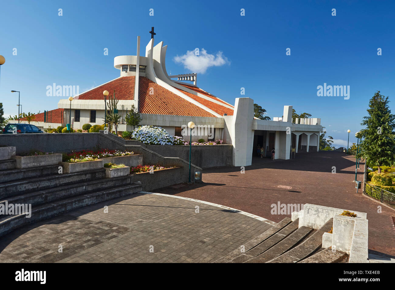 Camacha parish church, Camacha, madeira, Portugal, European Union Stock ...