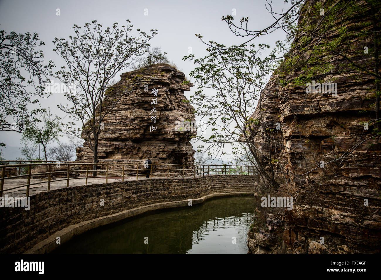 red flag canal Stock Photo - Alamy