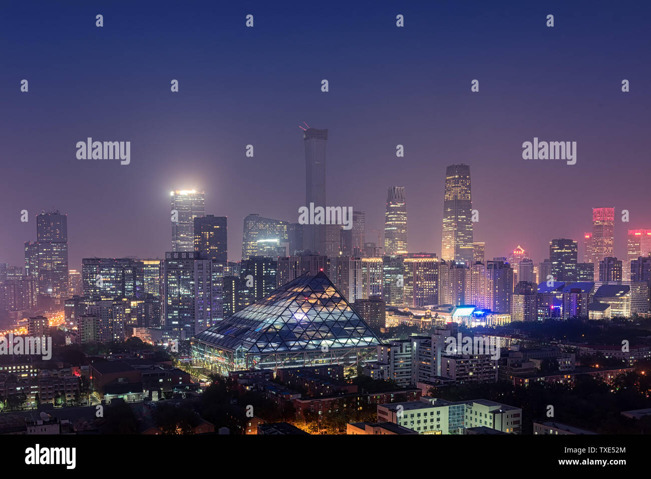 High rise building tourism office office bridges hi-res stock ...