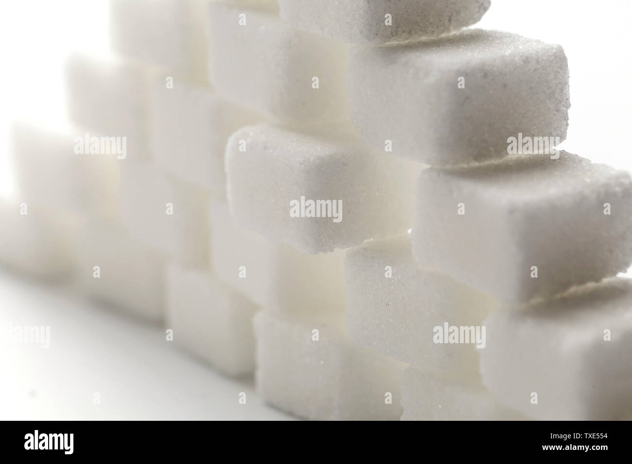 Pure white sugar Stock Photo - Alamy