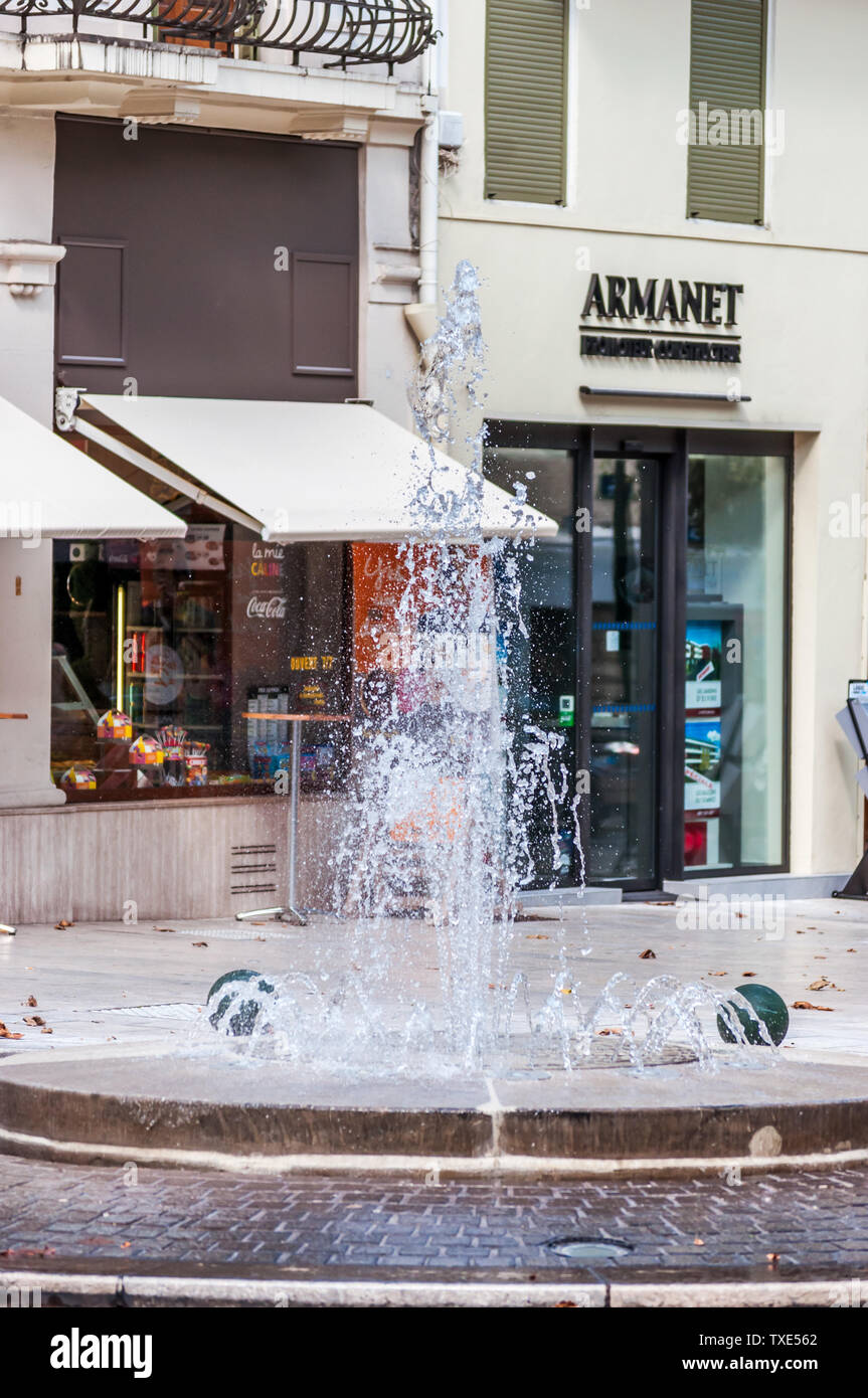 Small town, urban scenery in Europe Stock Photo - Alamy