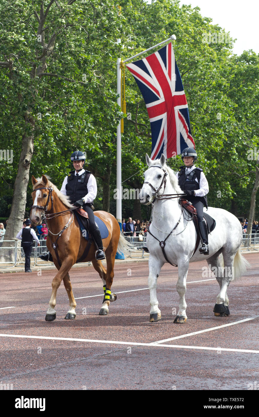 Metropolitan police flag hi-res stock photography and images - Alamy