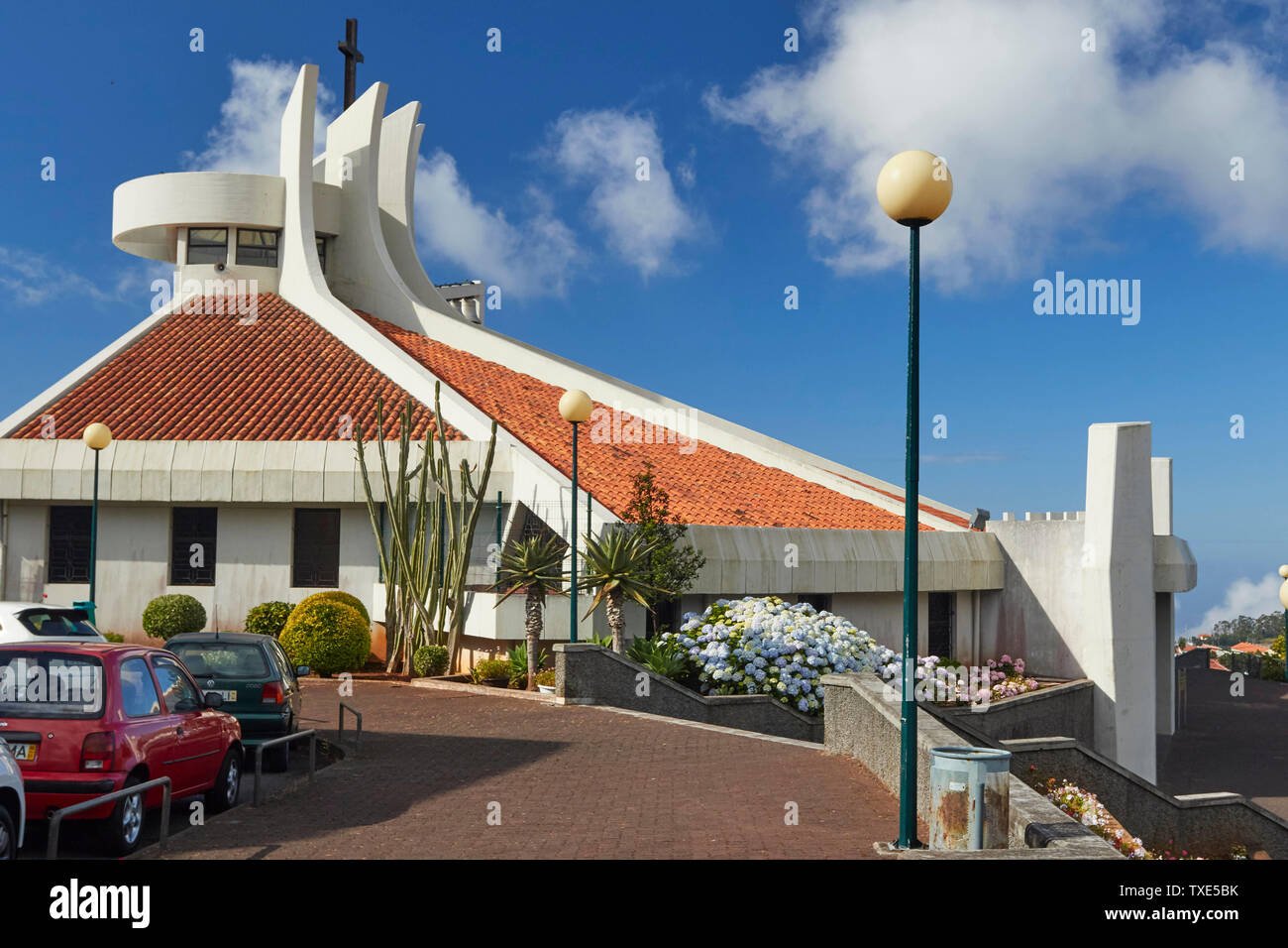 Camacha parish church, Camacha, madeira, Portugal, European Union Stock ...