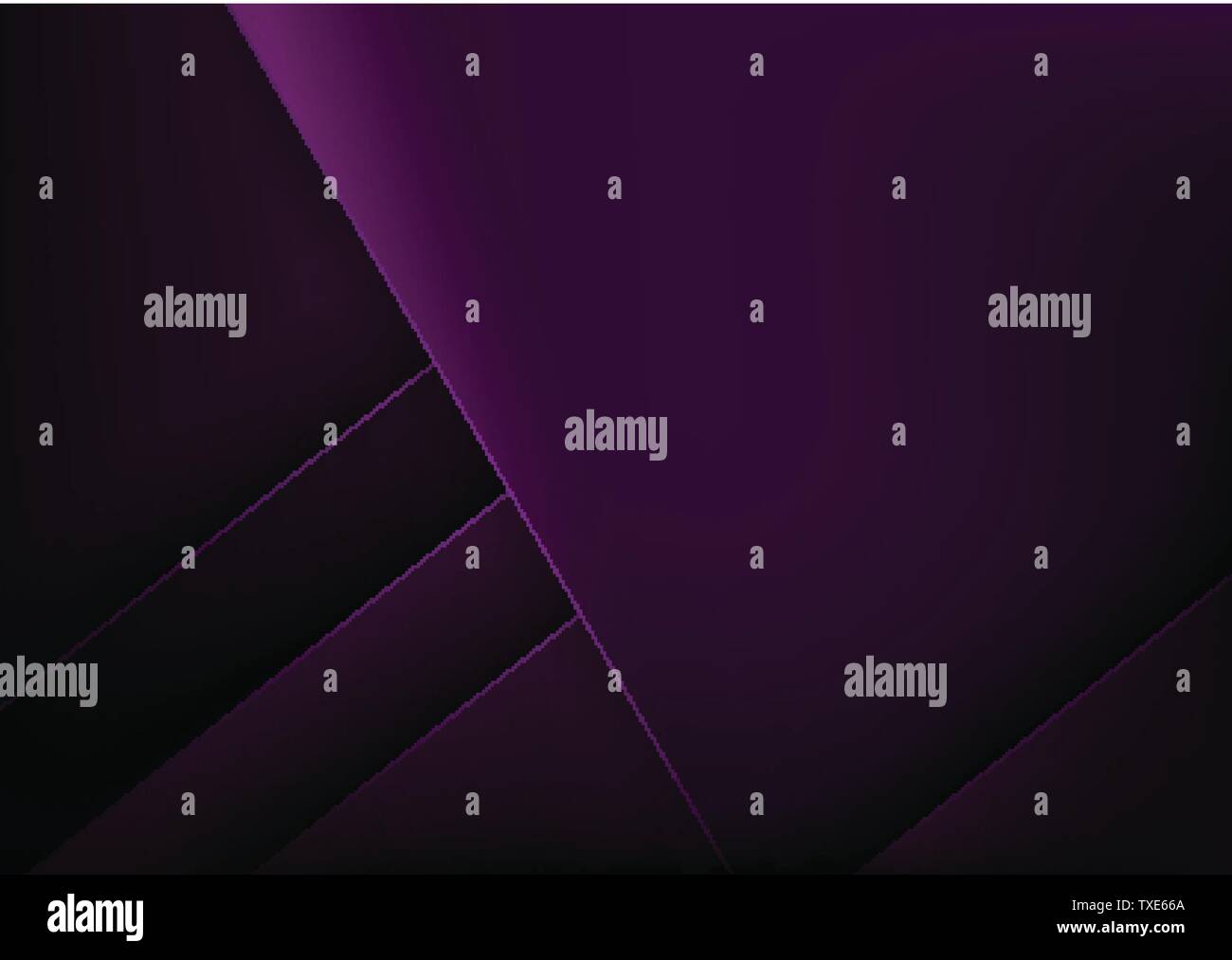 Abstract background purple and dark tone color with basic geometry ...