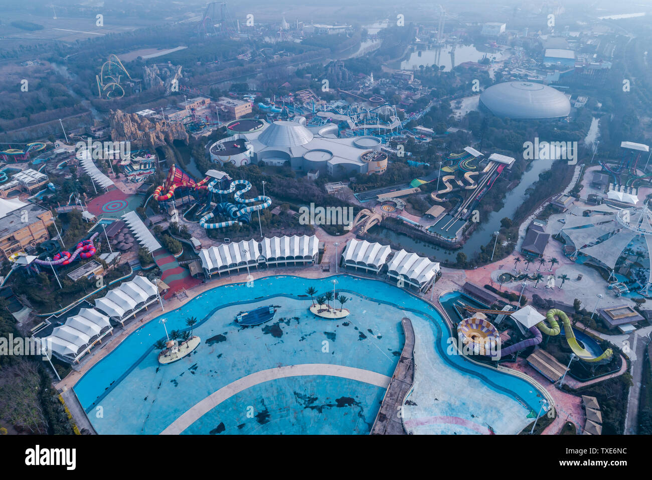 Maya Water Park Stock Photo - Alamy