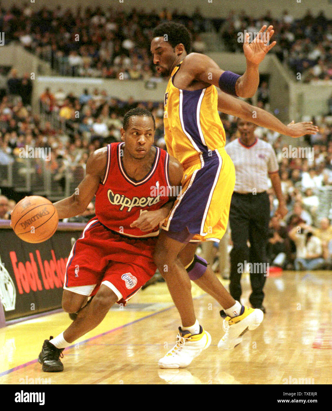 LAP2000010502 - 05 JANUARY 2000 - LOS ANGELES: Troy Hudson of the Los ...