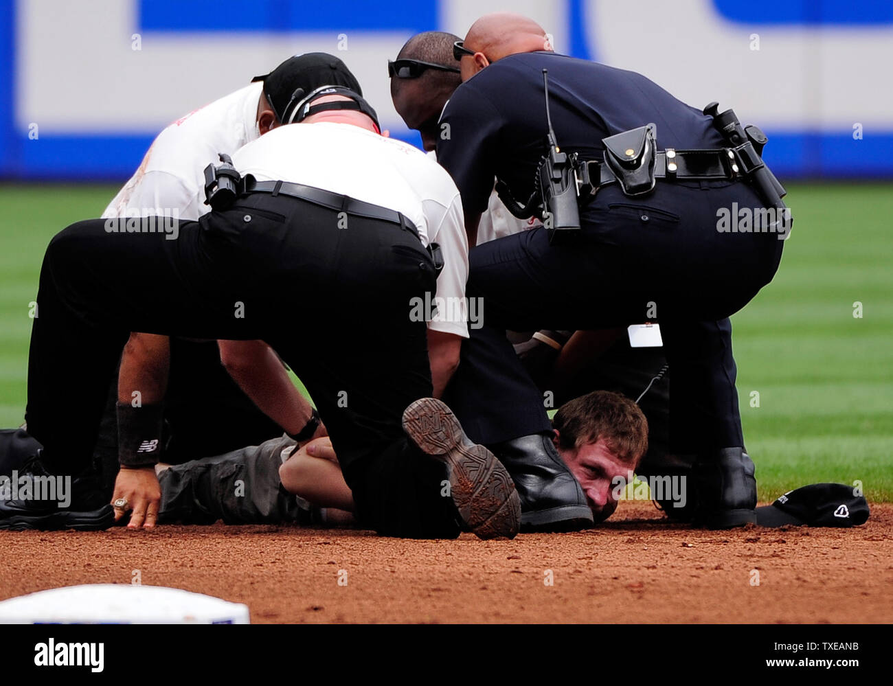 Turner field security fan hi-res stock photography and images - Alamy