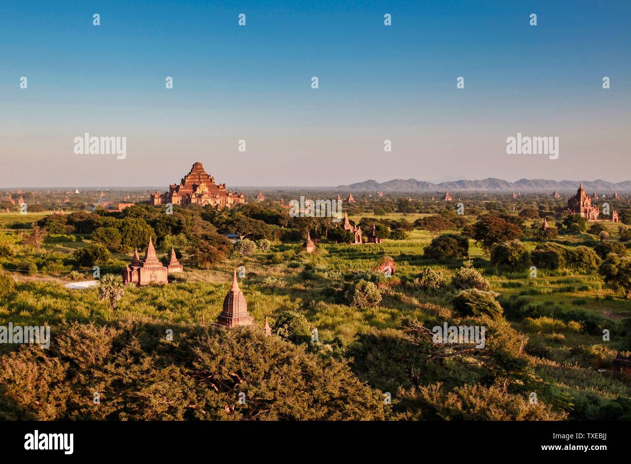 Temples of Bagan, an ancient city located in the Mandalay Region of ...