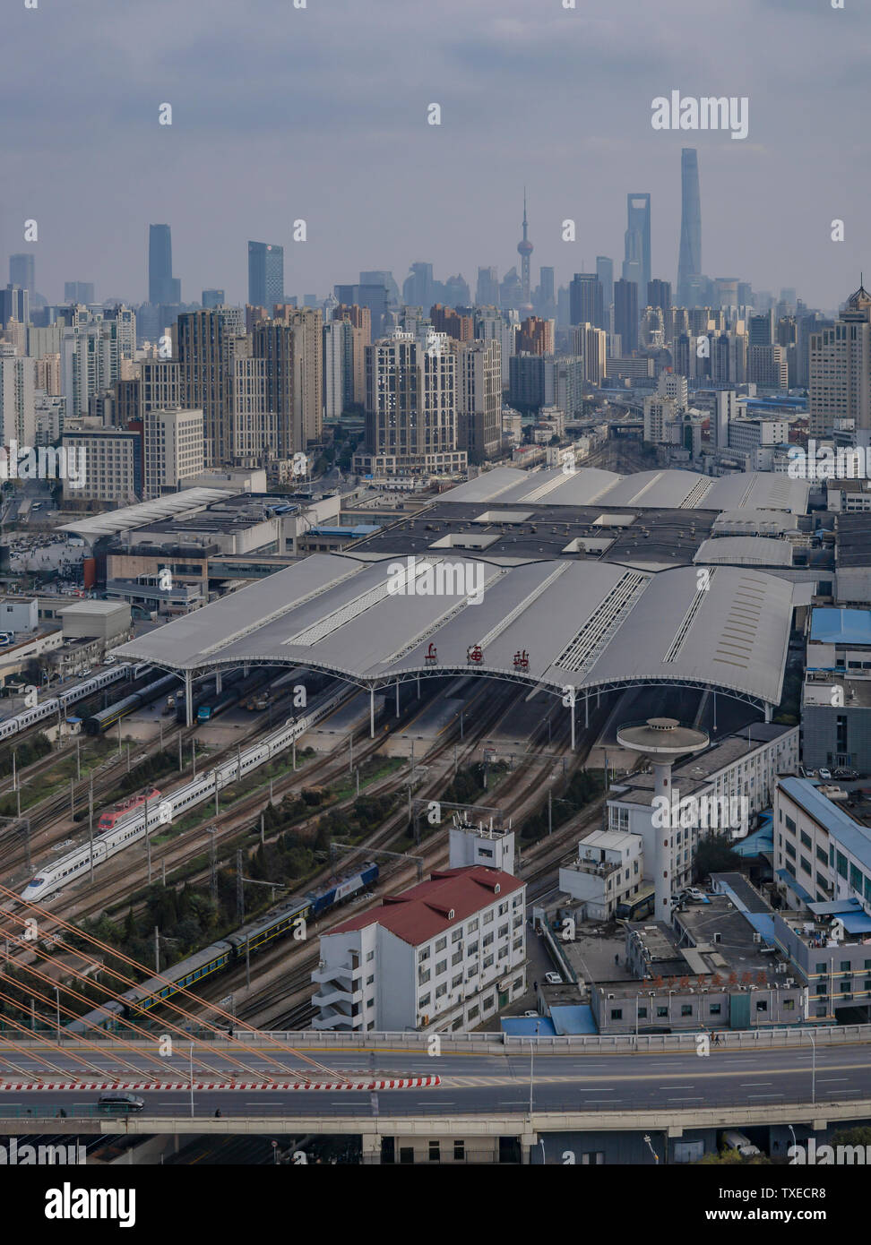 shanghai railway station Stock Photo - Alamy