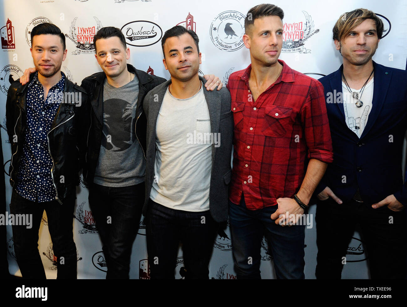 American rock band O.A.R. arrives backstage for ÒOne More For The Fans ...