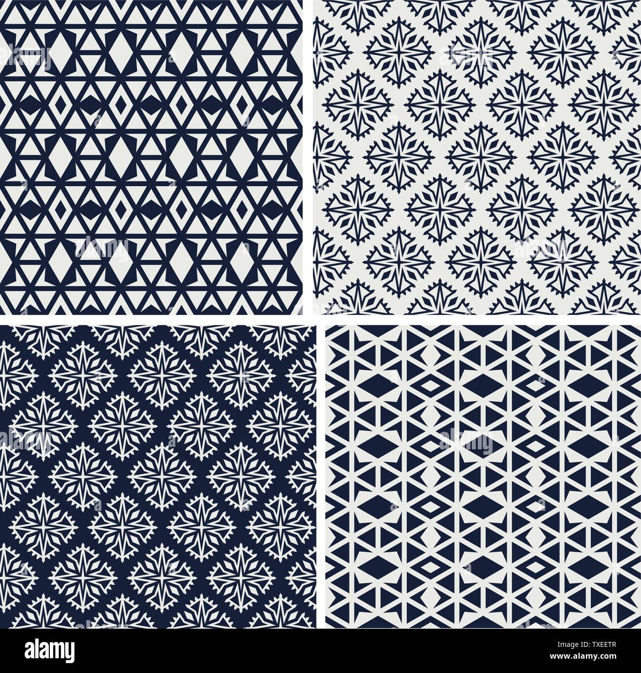 Geometric mosaic patterns hi-res stock photography and images - Alamy