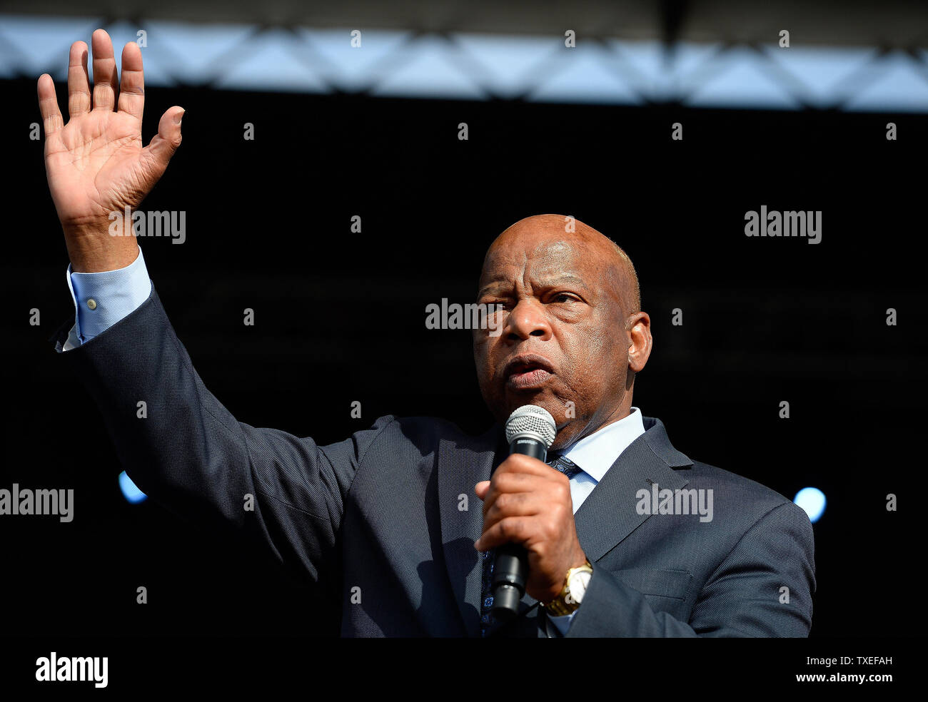 Rep. John Lewis, D-Ga., who was one of the foot soldiers injured in the ...