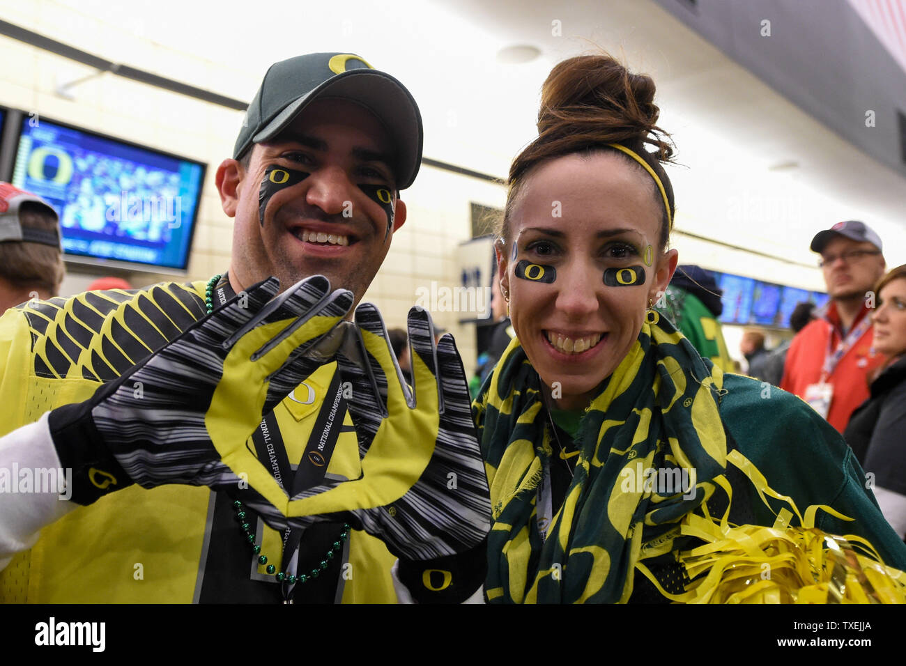 Oregon ducks fans hi-res stock photography and images - Alamy