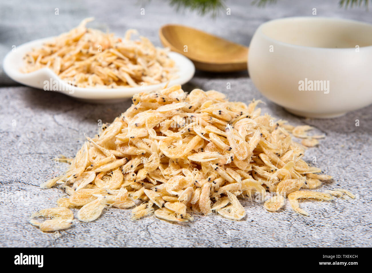 Dried shrimp skin hi-res stock photography and images - Alamy