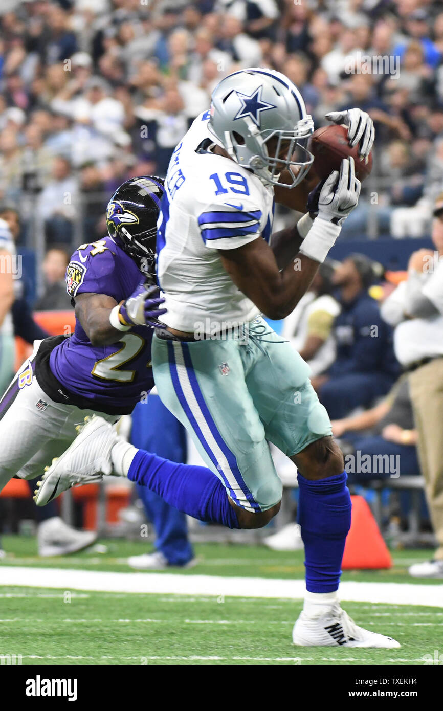 Dallas Cowboys Bryce Butler makes a 41-yard catch as the Baltimore ...