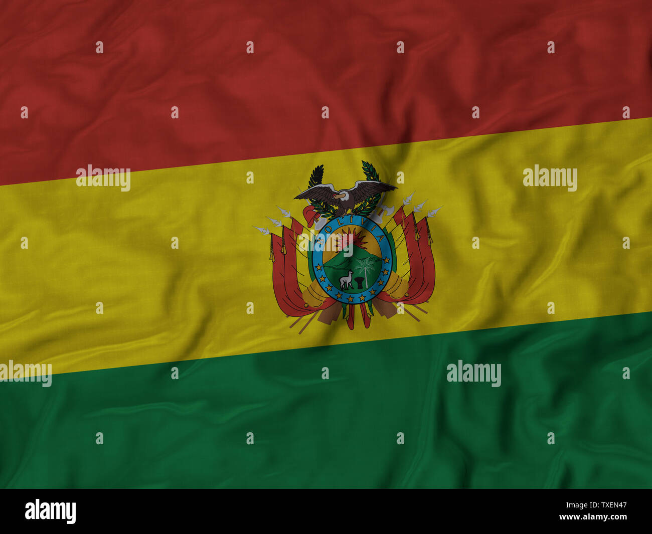 Flag of bolivia hi-res stock photography and images - Alamy
