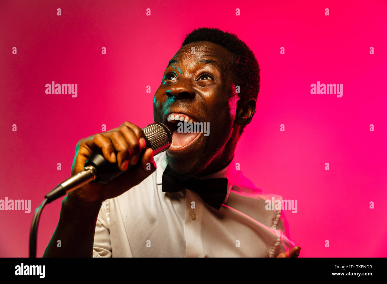 Pink Singer High Resolution Stock Photography and Images - Alamy