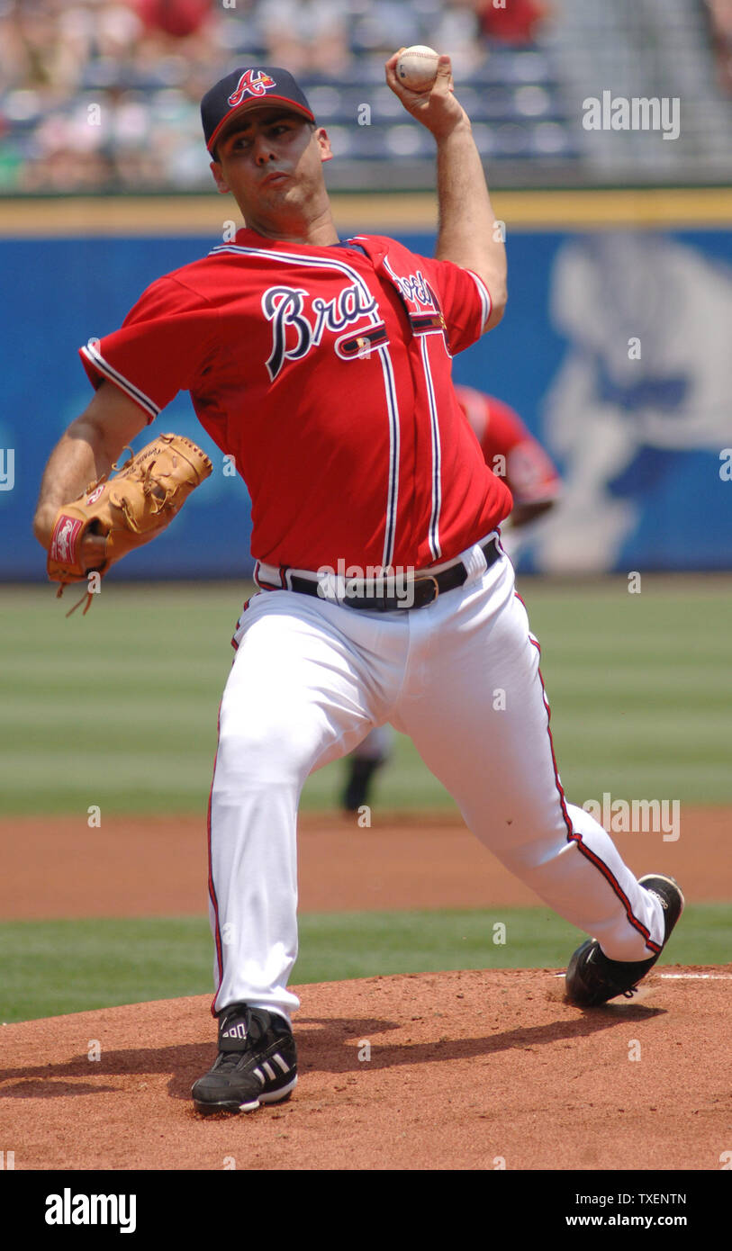 Atlanta Braves starting pitcher Horacio Ramirez throws against the ...