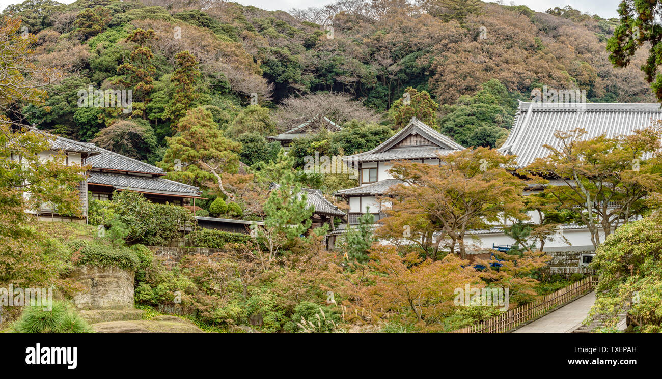 Zen garden at Engaku-ji Temple in Kamakura, Japan Stock Photo - Alamy