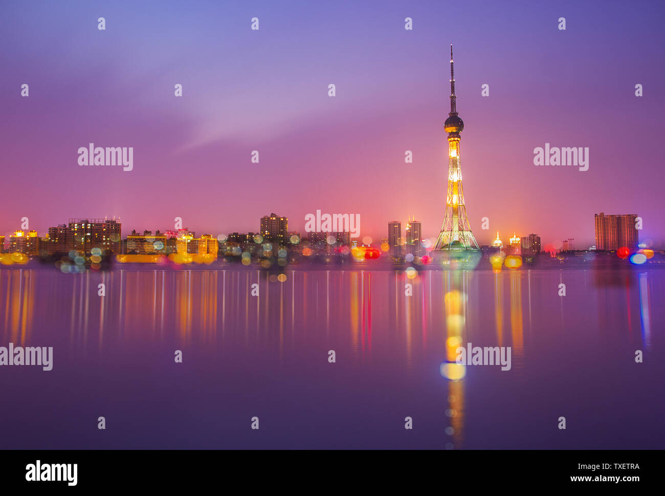 Luoyang tv tower hi-res stock photography and images - Alamy