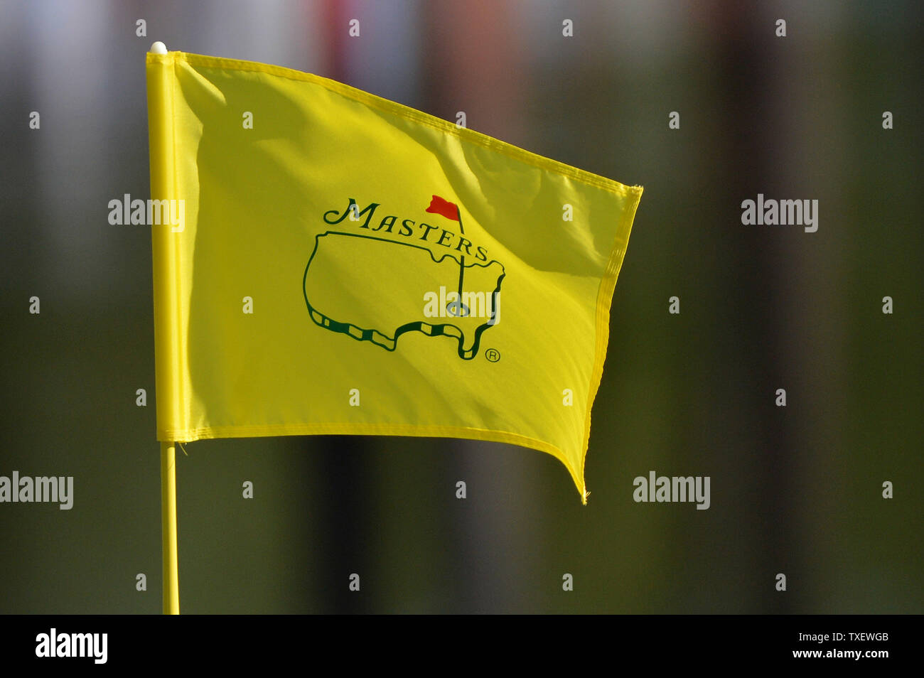 Augusta national golf club flag hi-res stock photography and images - Alamy