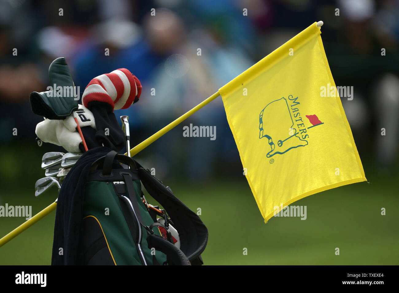 Augusta national golf club flag hi-res stock photography and images - Alamy