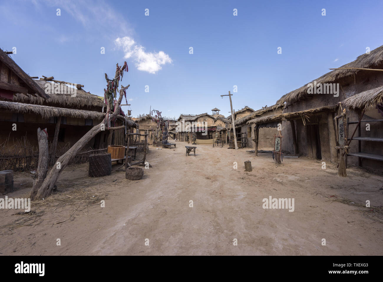 Abandoned ancient city Stock Photo - Alamy