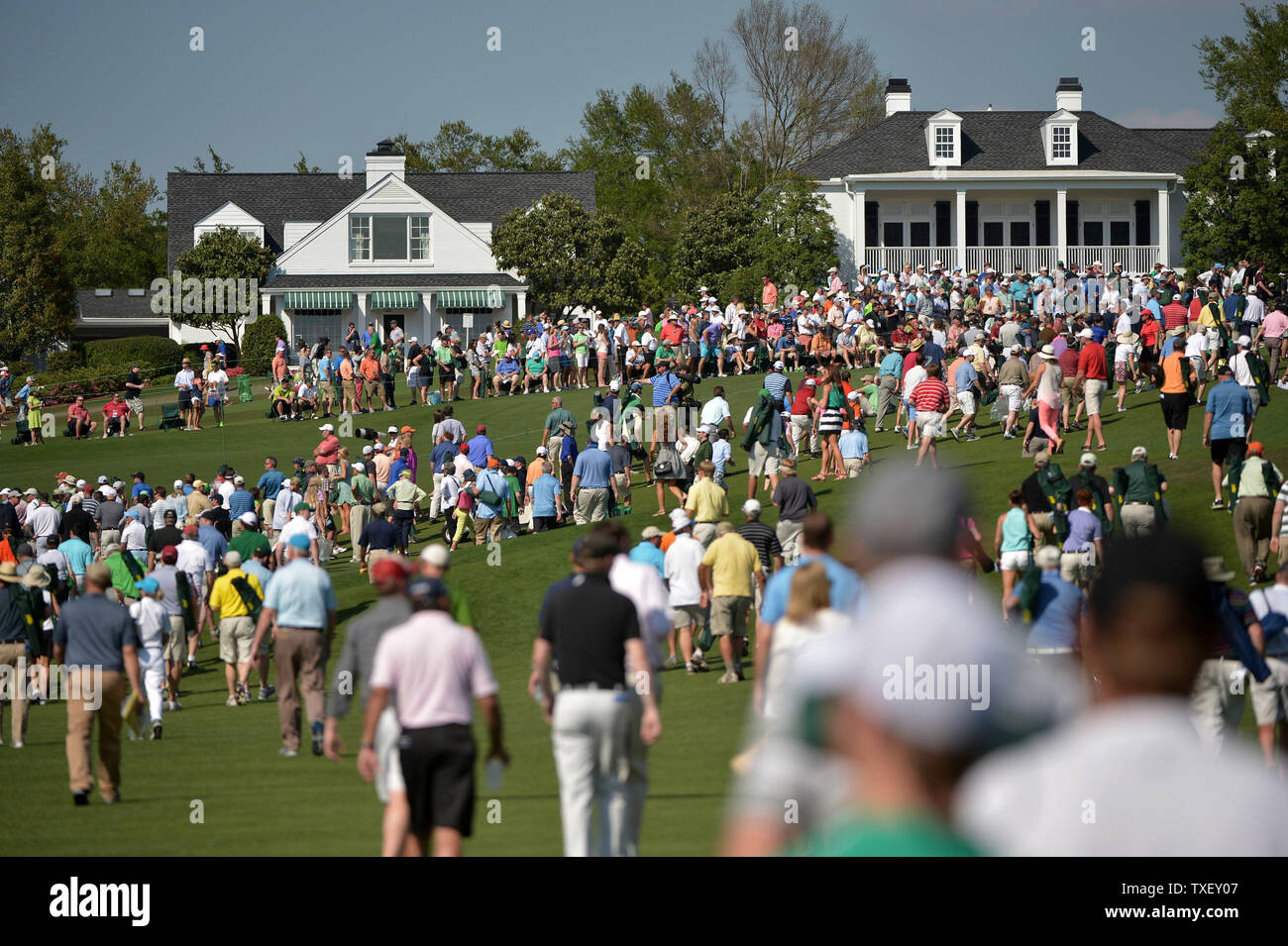 Augusta national golf club clubhouse hi-res stock photography and ...