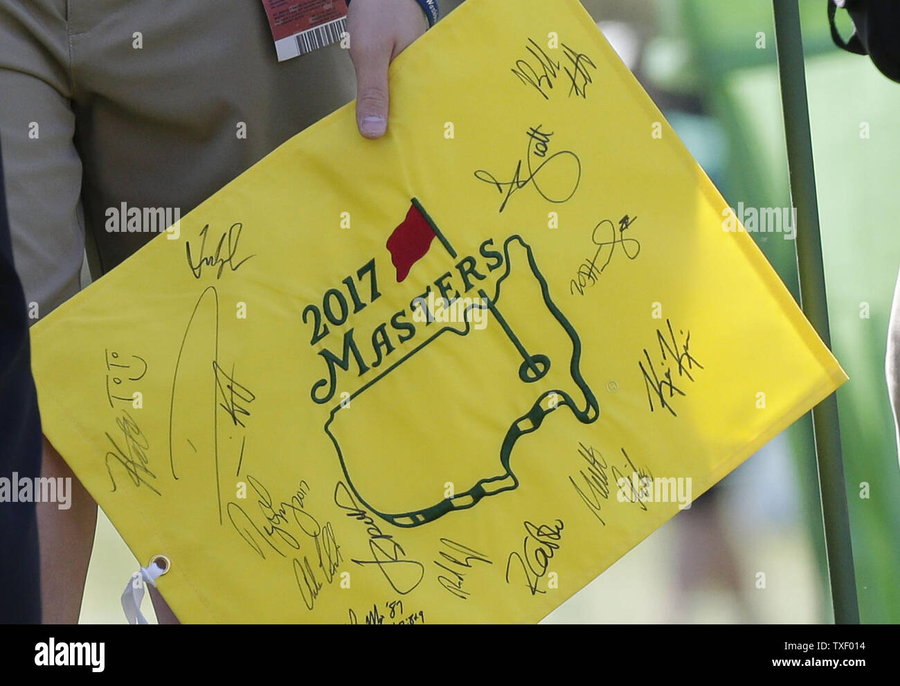 Augusta national golf club flag hi-res stock photography and images - Alamy