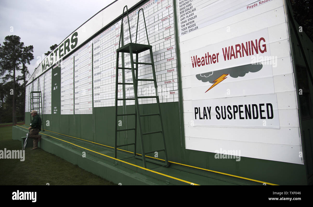 Augusta national golf club sign hi-res stock photography and images - Alamy