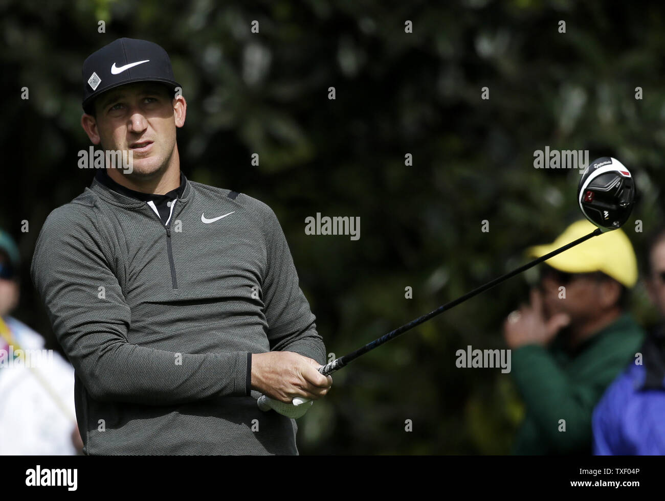 Kevin Chappell tees off on the 7th hole in the first round at the 2017 ...