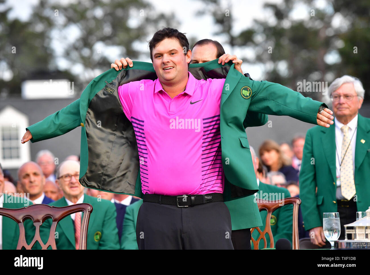 Masters patrick reed 2017 hi-res stock photography and images - Alamy