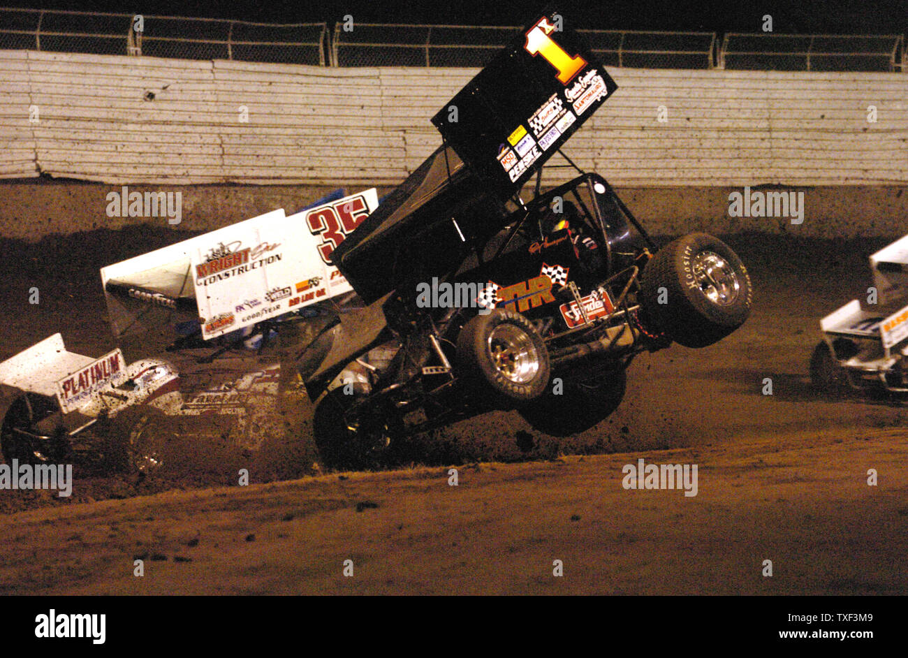 Outlaw sprint car race hi-res stock photography and images - Alamy