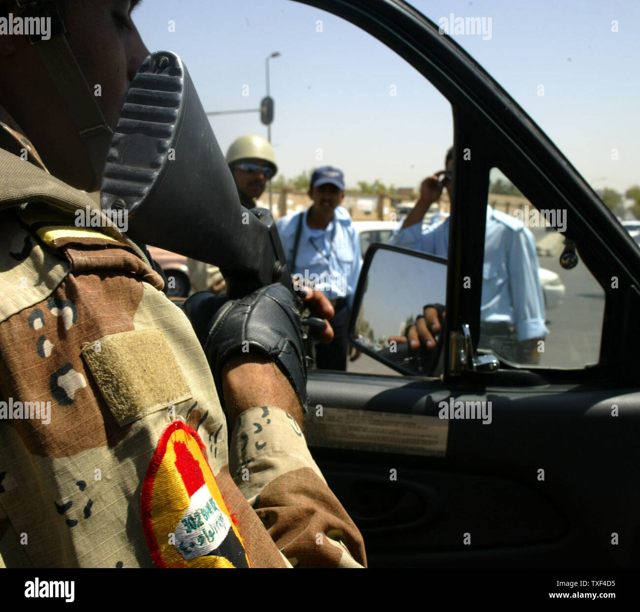 Iraqi Security forces protect so-called "Green Zone" area used by Iraqi ...