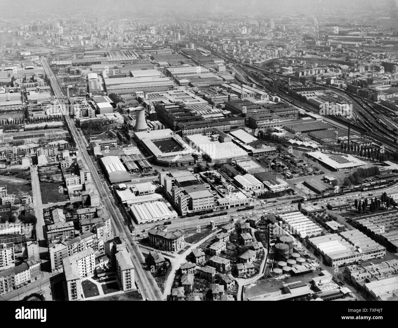 Factories seventies hi-res stock photography and images - Alamy