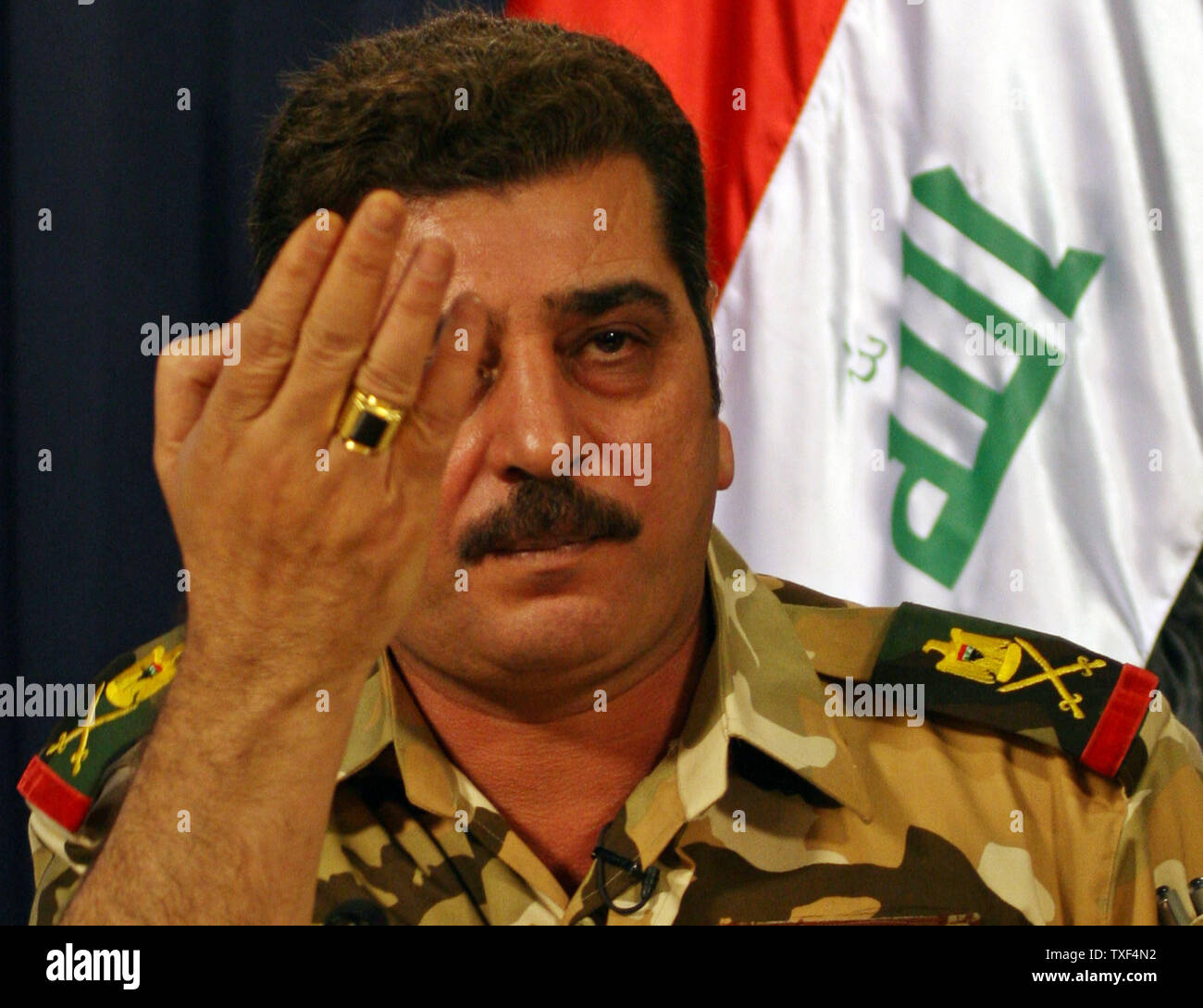 Maj. Ger. Mohammad al-Askari, Spokesman for the Iraqi Ministry of ...
