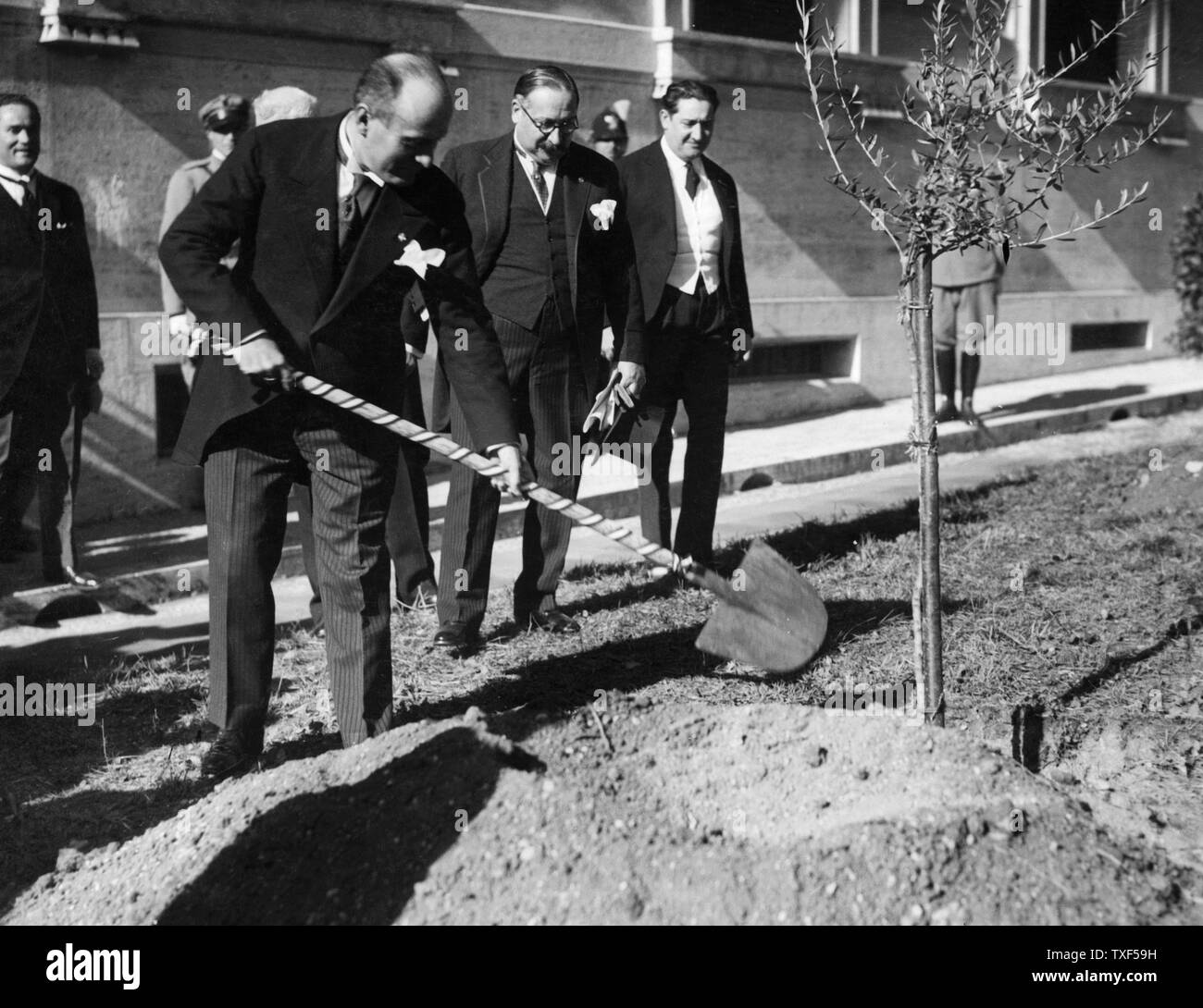Benito mussolini rome hi-res stock photography and images - Alamy