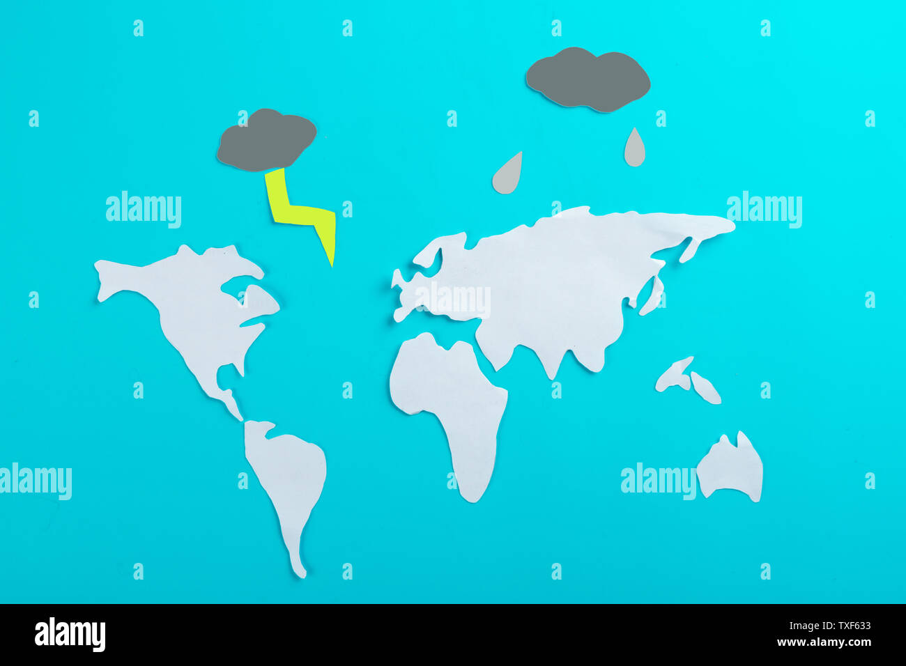 Weather forcast map hi-res stock photography and images - Alamy