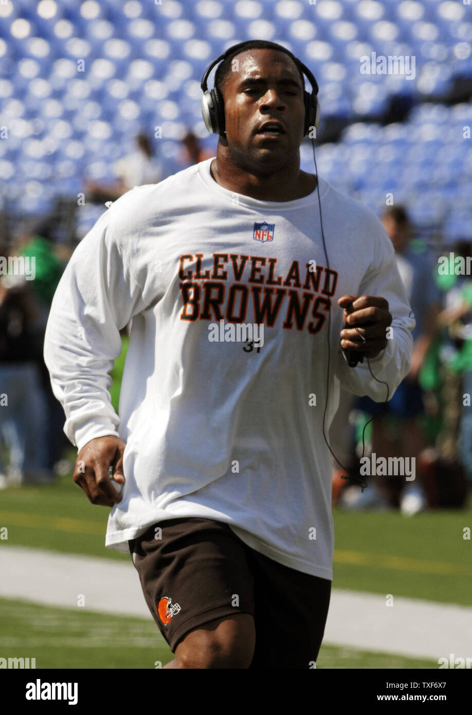 Baltimore ravens running back jamal hi-res stock photography and images ...