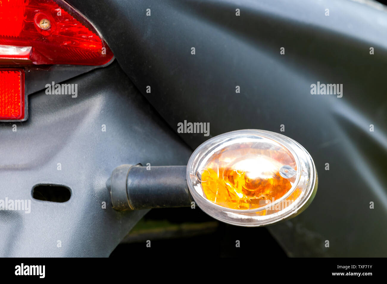 Motorcycle front signal High Resolution Stock Photography and Images ...