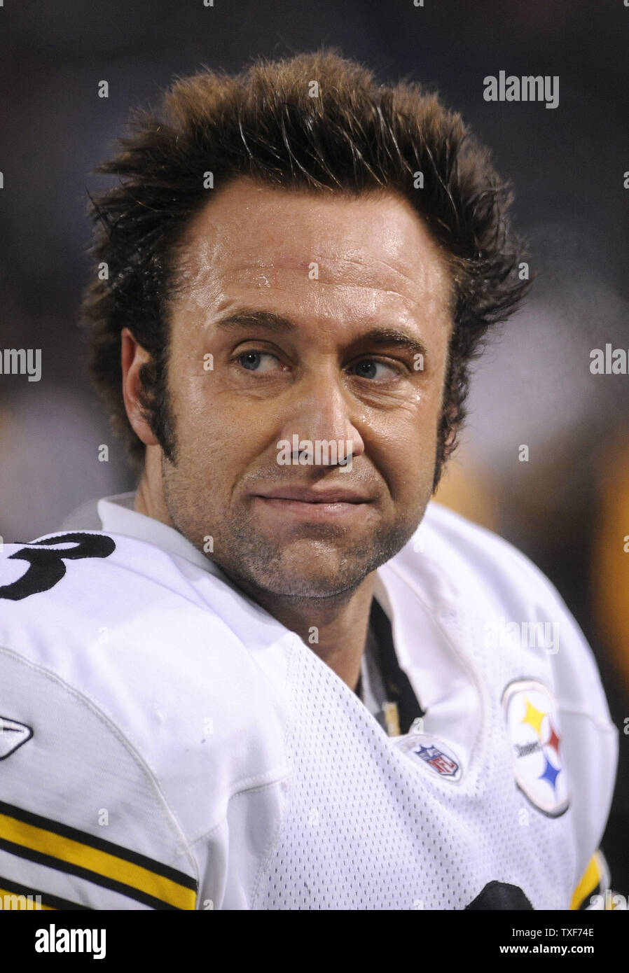 Pittsburgh steelers kicker jeff reed hi-res stock photography and ...