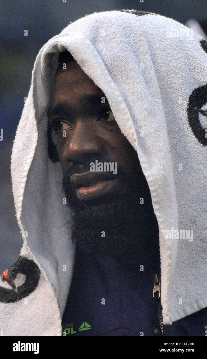 Baltimore Ravens' safety Ed Reed is seen on the sideline as the Ravens ...