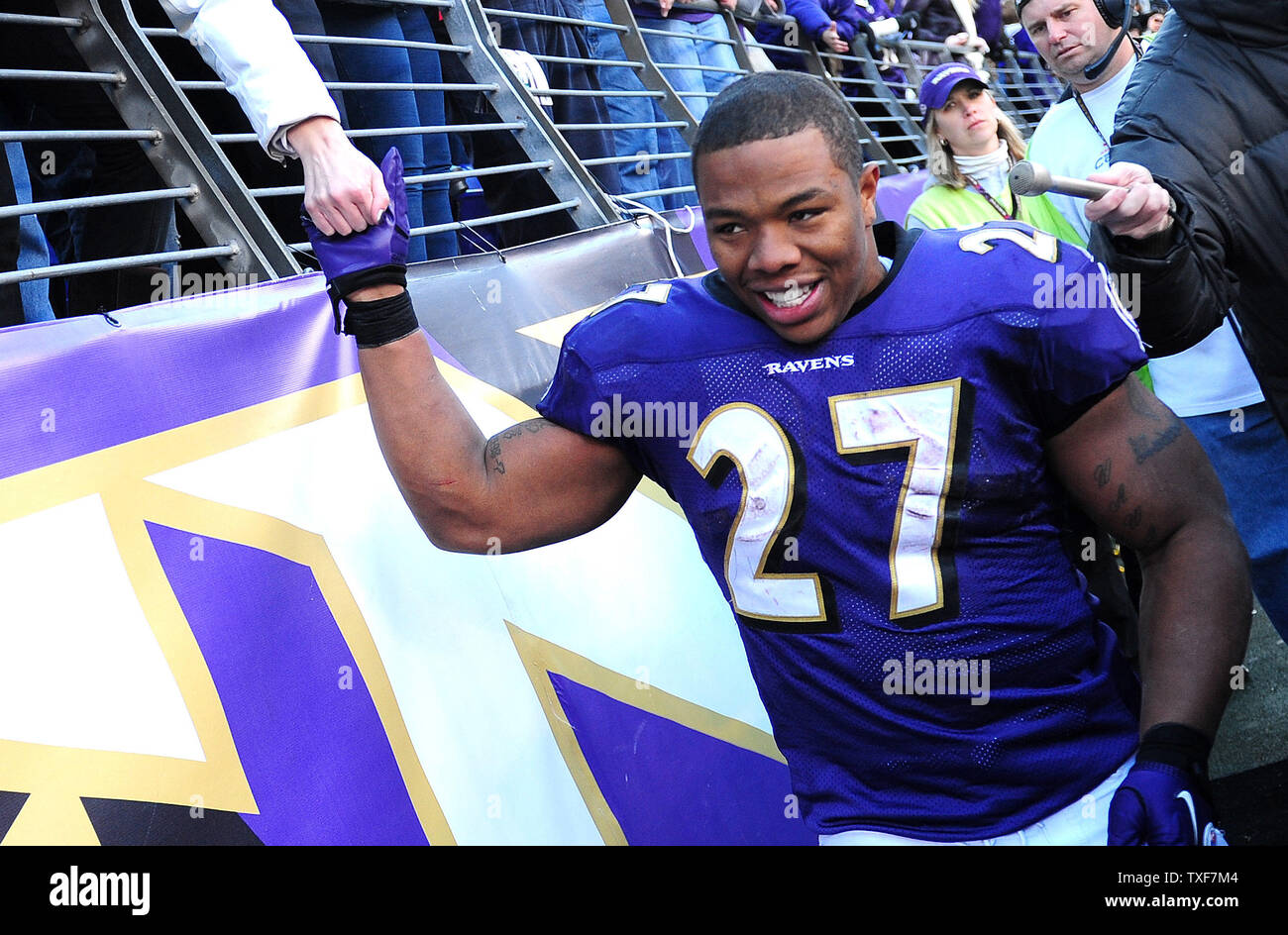Ray Rice Touchdown Celebration