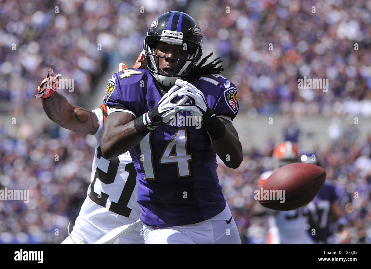 Marlon Brown Ravens Touchdown