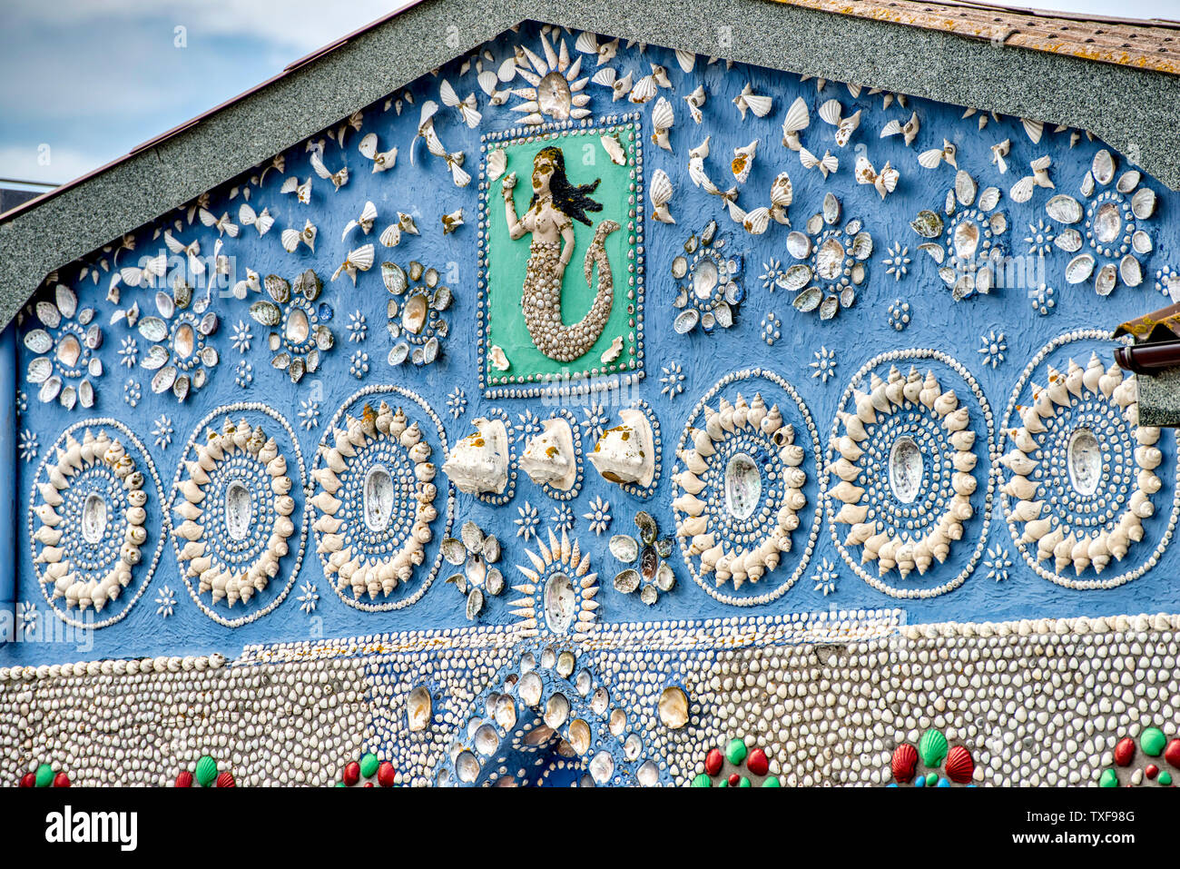 Sneglehuset, Thyboron, Juetland Denmark Stock Photo - Alamy